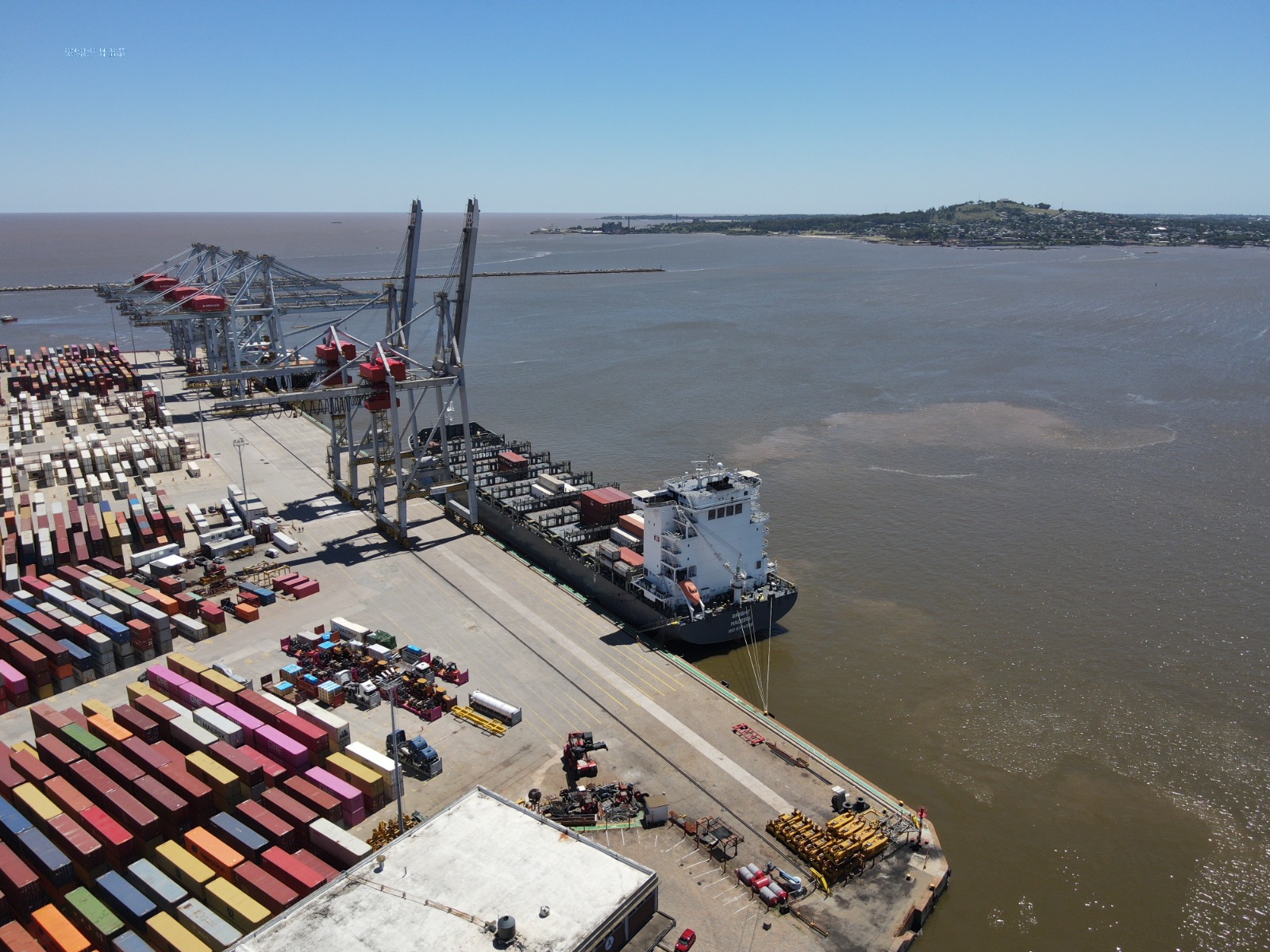 Nuevo servicio de la naviera ZIM en el puerto de Montevideo | ANP